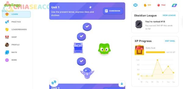 Mua phần mềm Super Duolingo bản quyền chính hãng, giá rẻ