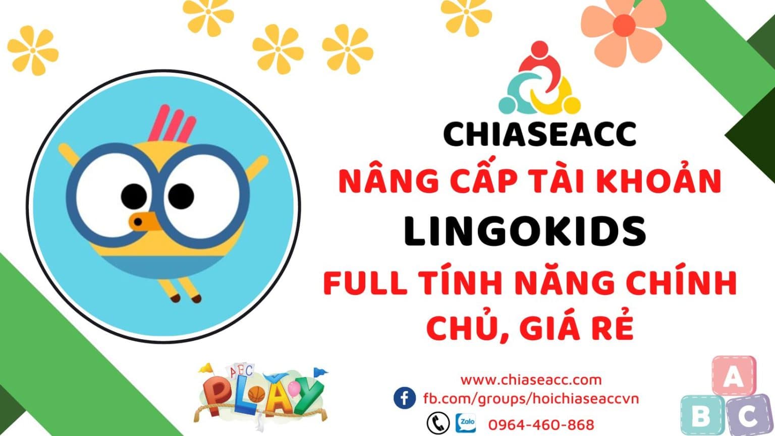 Phần mềm Lingokids chính chủ, bản quyền chính hãng, giá rẻ