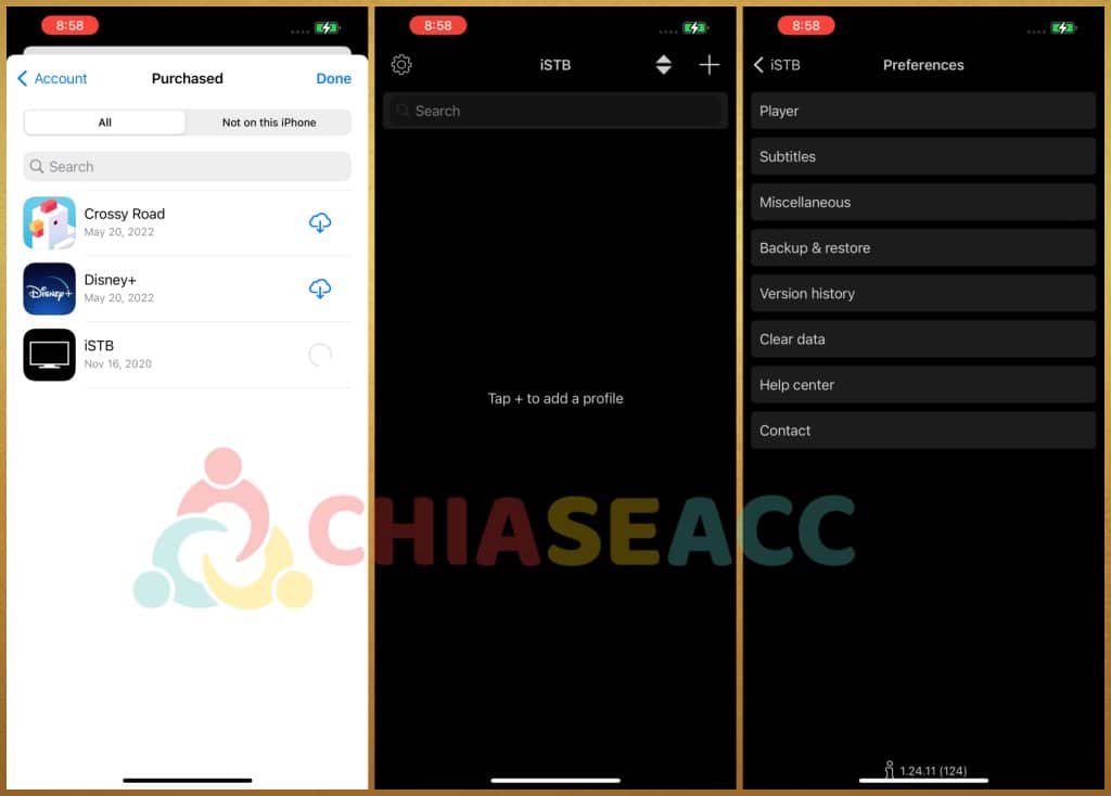 Tài khoản ISTB full tính năng trên IOS, Mac và AppleTV