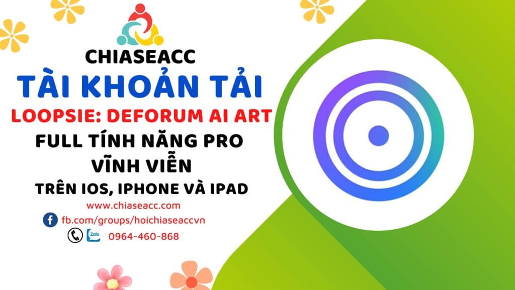 Tài khoản Loopsie PRO full tính năng giá rẻ iPhone/iPad